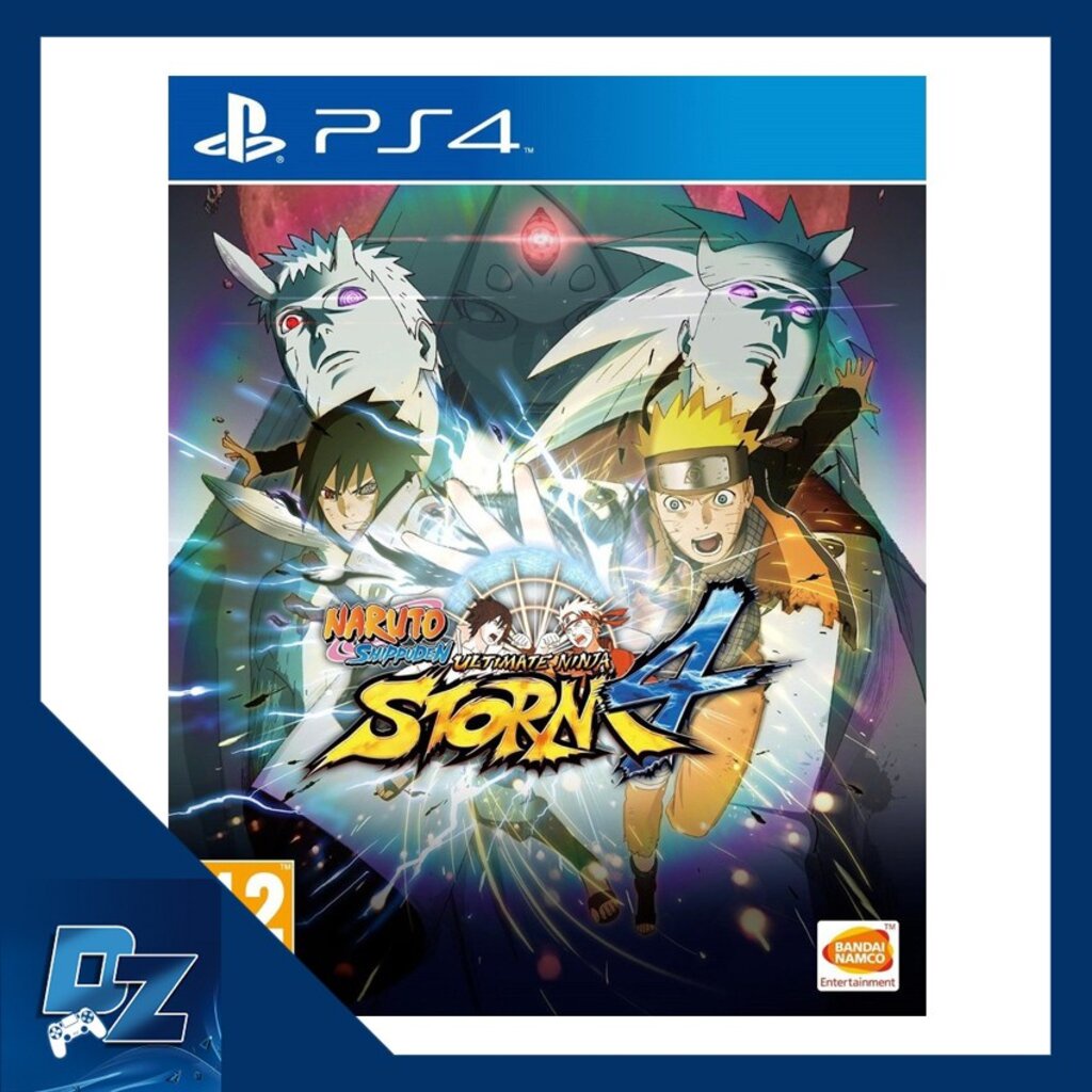Naruto Shippuden Ultimate Ninja Storm 4 PS4 Games มือ 2 Used สภาพดี ...