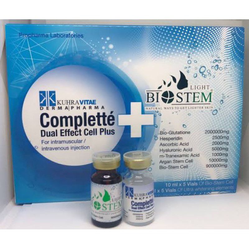 Complette Dual Effect Cell Plus Biostem Light | Shopee Thailand