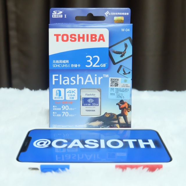 Memory wifi Toshiba flashair 32gb - npareb - ThaiPick