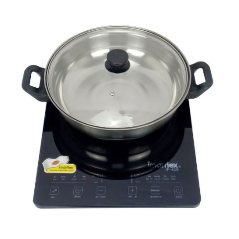 เครื่องปิ้งย่างอเนกประสงค์แบบไร้ควัน (กำลังไฟฟ้า 2000วัตต์) IMARFLEX รุ่น EG-640 มีถาดเก็บน้ำมัน ...