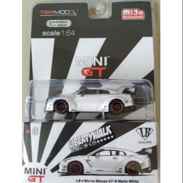 Mini GT Nissan GT-R Matte White - jessada_pongsin - ThaiPick