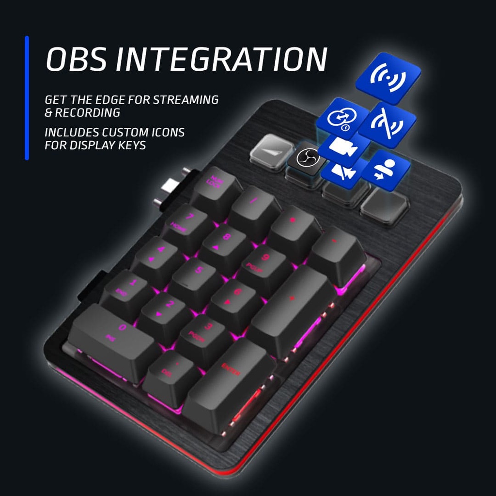 MOUNTAIN Everest Max Modular RGB Gaming Keyboard - US Layout - Cherry ...