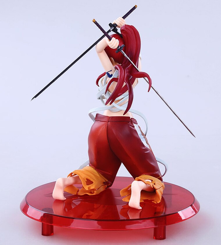 Hobby Jaan Comic Fairy Tail Erza Scarlet Action Figure Sexy 1/8 Anime ...