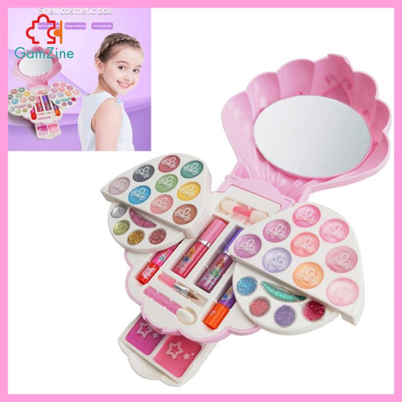 GamZine Washable Pretend Kids Make Up Gifts Set NON-TOXIC Makeup Kit ...