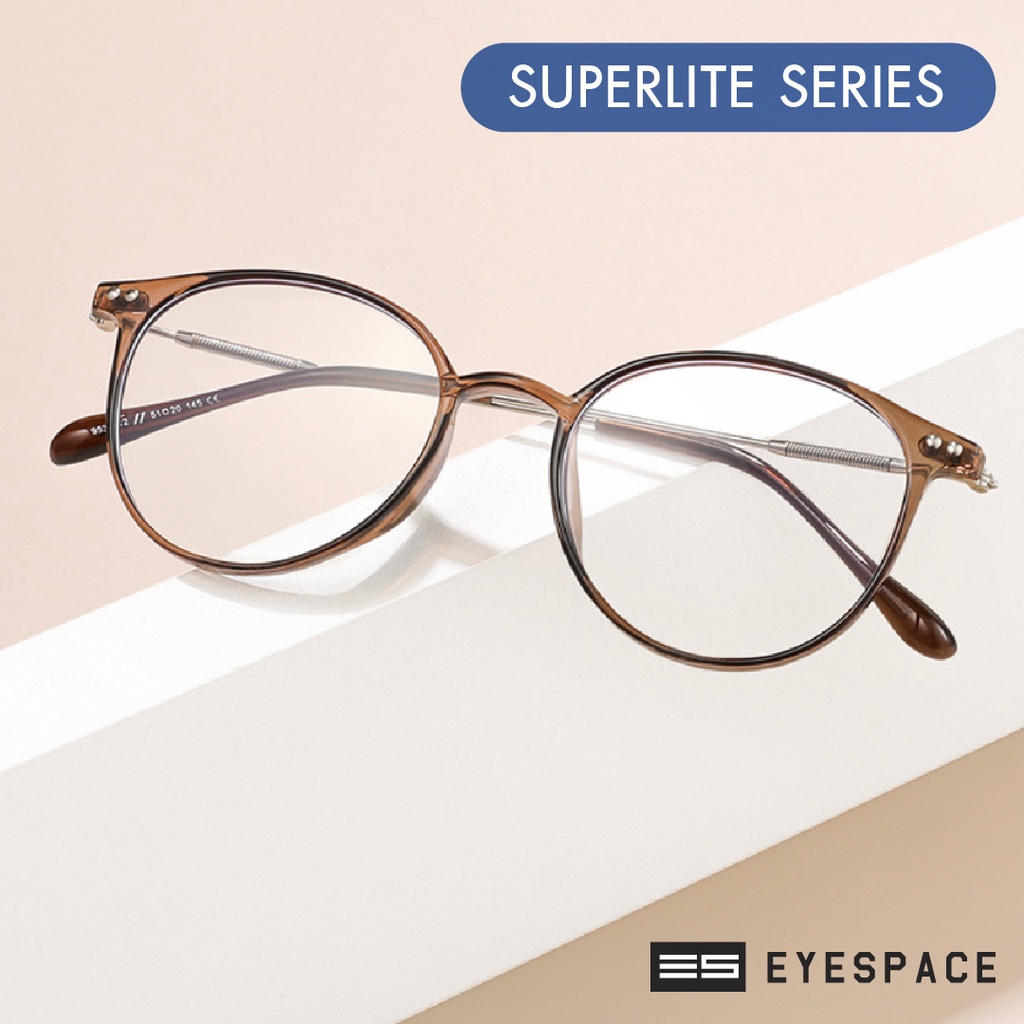 EYESPACE กรอบแว่น ตัดเลนส์ตามค่าสายตา SUPERLITE FS009 | Shopee Thailand