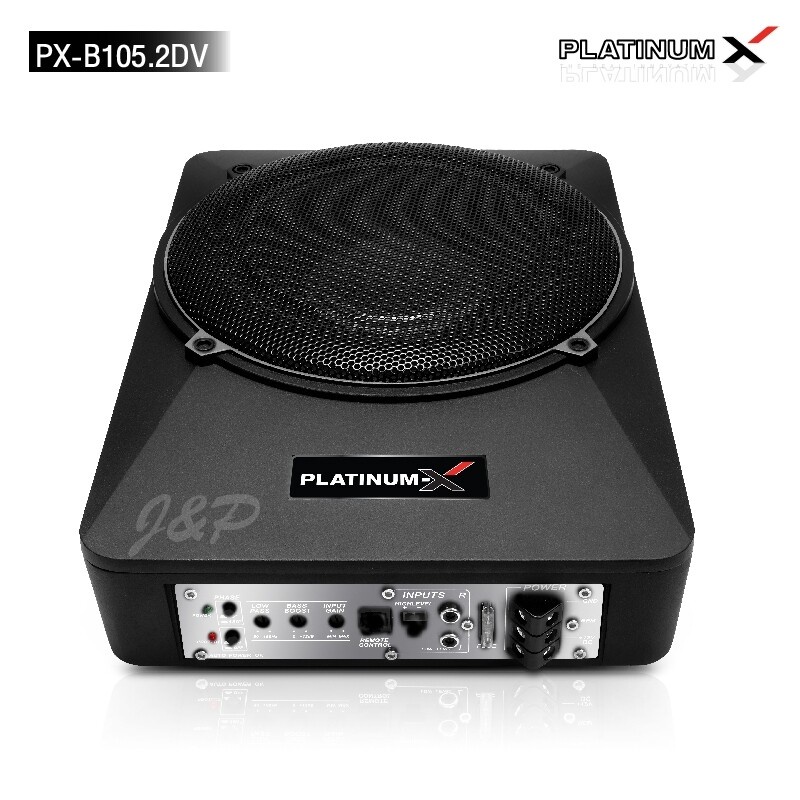 PLATINUM-X PX-B105.2DV BASSBOX 10 นิ้ว ลำโพงซับวูฟเฟอร์ เบสบ๊อก วอยซ์คู่ SUBBOX เบสบ็อกซ์ ซับเบส ...