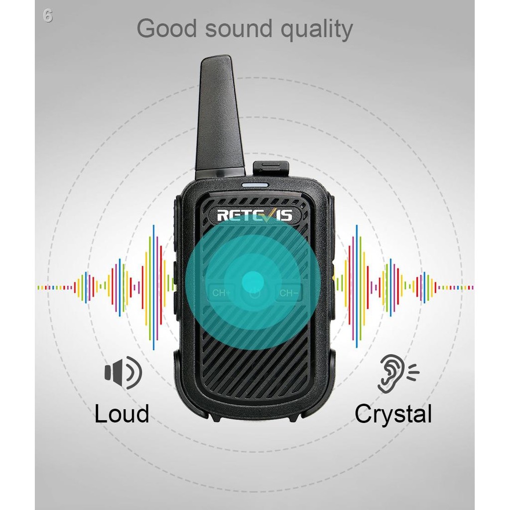 hotﺴ 2020new Retevis RT15 วิทยุสื่อสาร 5W Walkie-Talkie High Power 400 ...