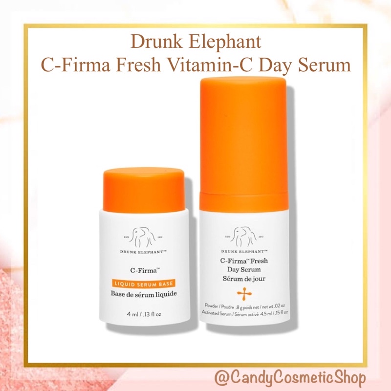 แท้/พร้อมส่ง Drunk Elephant C-Firma Fresh Vitamin-C Day Serum | Shopee ...