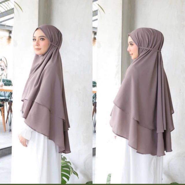 Khimar Kayla เชือกจัมโบ้ 2 ชั้นไม่มีสายคล้องคอสําหรับสัตว์เลี้ยง - ayla ...