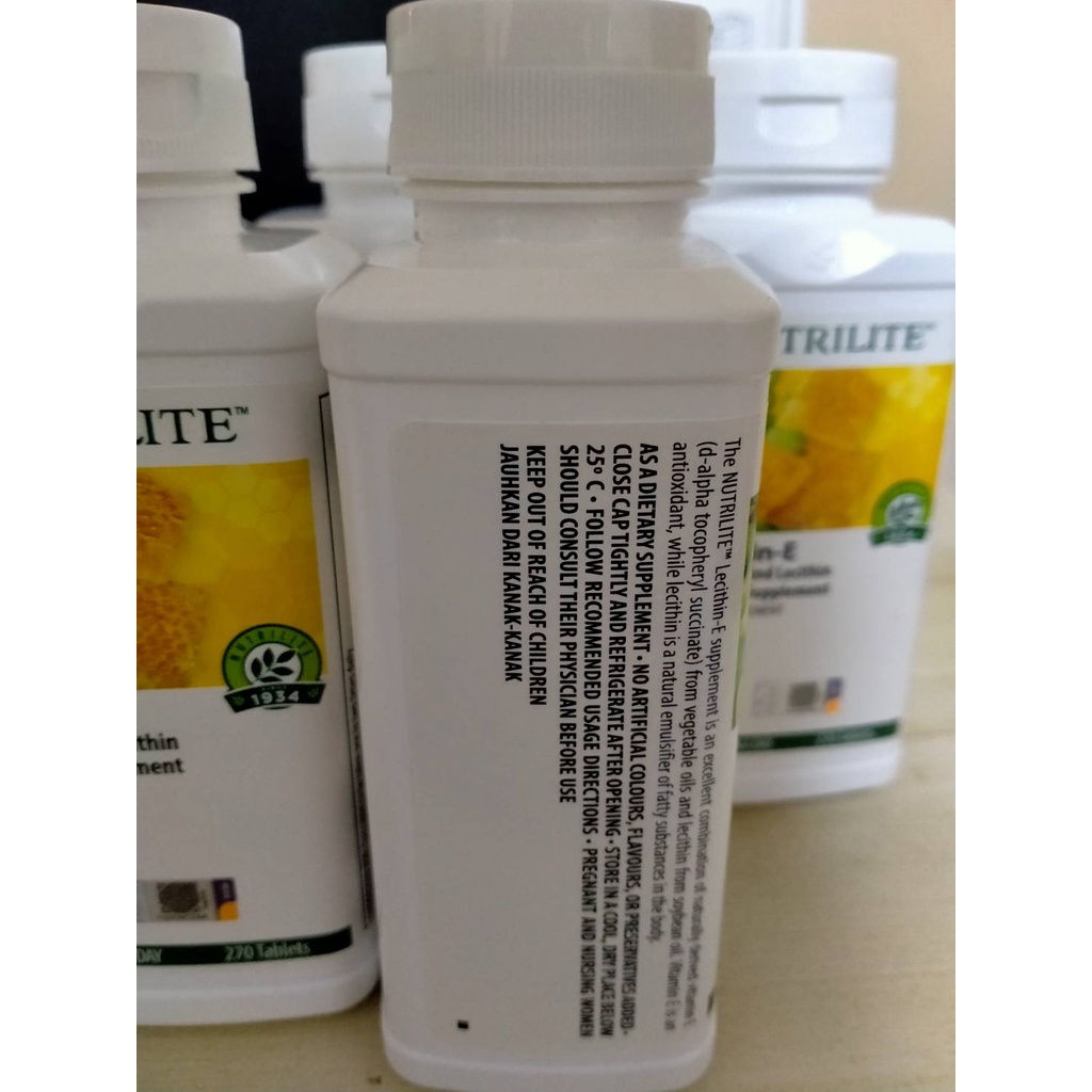 เลซิติน อี Lecithin-E ขนาด 150 เม็ด และขนาด 270 เม็ด EXP.122024 (ของ ...