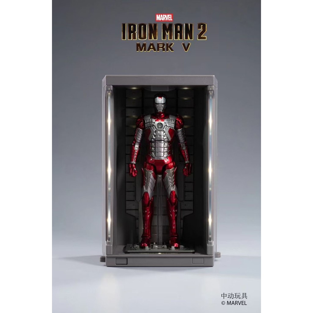 โมเดลวันพีชMarvel Action Toy 7 inch Actionable Iron Man MK5 ของเล่น ...