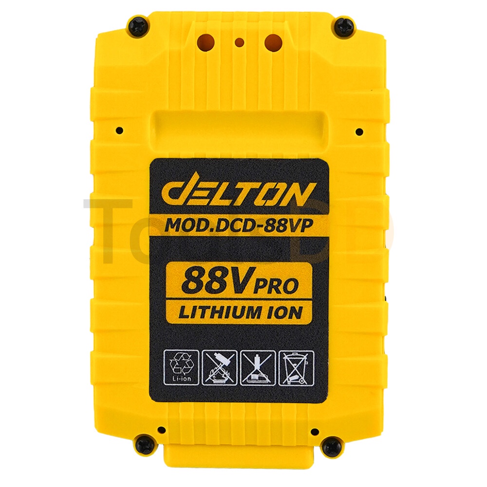 แบตเตอรี่ DELTON InnTech สว่านไร้สาย สว่านกระแทก สว่านแบต ไร้สาย 3 ระบบ 88V Lithium-ion Battery ...