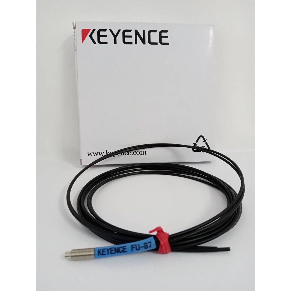 KEYENCE FIBER PHOTOELECTRIC SENSORS FU-87 Cable 2 M. | Shopee Thailand