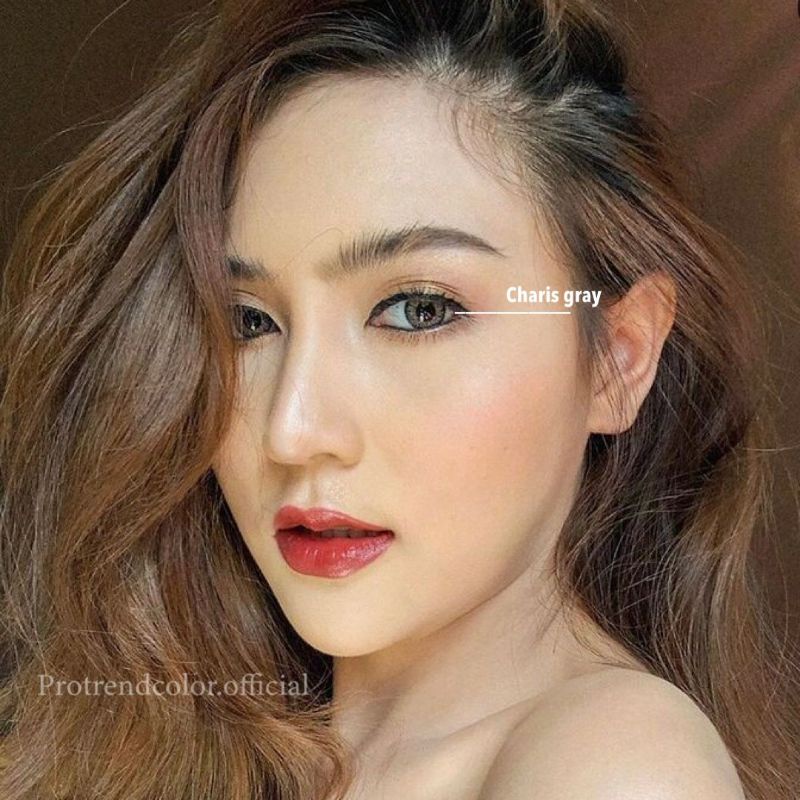 protrendcolor คอนแทคเลนส์ รุ่น charis brown charis gray charis sky gray - protrendcolor.official ...