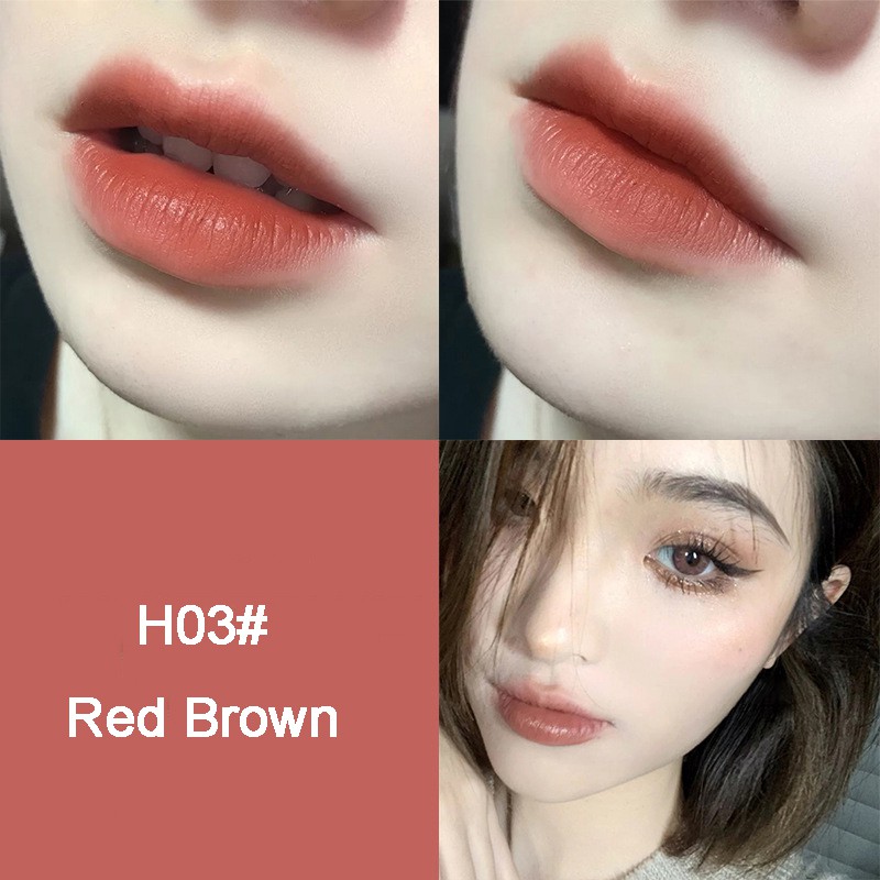 Hllr ลิปสติกคลาสสิกสีดํากันน้ําให้ความชุ่มชื้น - sheera.th - ThaiPick