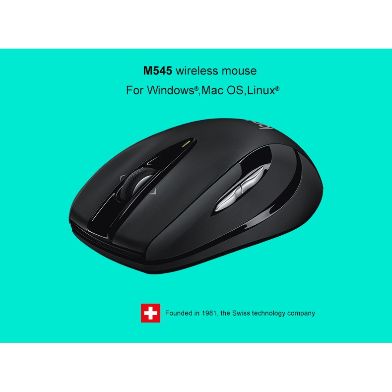 Original Logitech M545 เมาส์เลเซอร์ไร้สาย - f2t4xs7b3d - ThaiPick