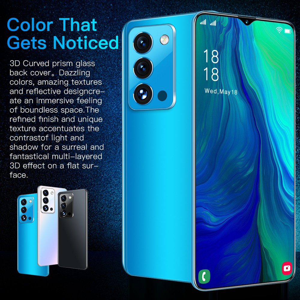 โทรศัพท OPPO Rino7 Pro สมาร์ทโฟน 7.0 นิ้วมือถือจอใหญ่ 12+512G โทรศัพท์ ...
