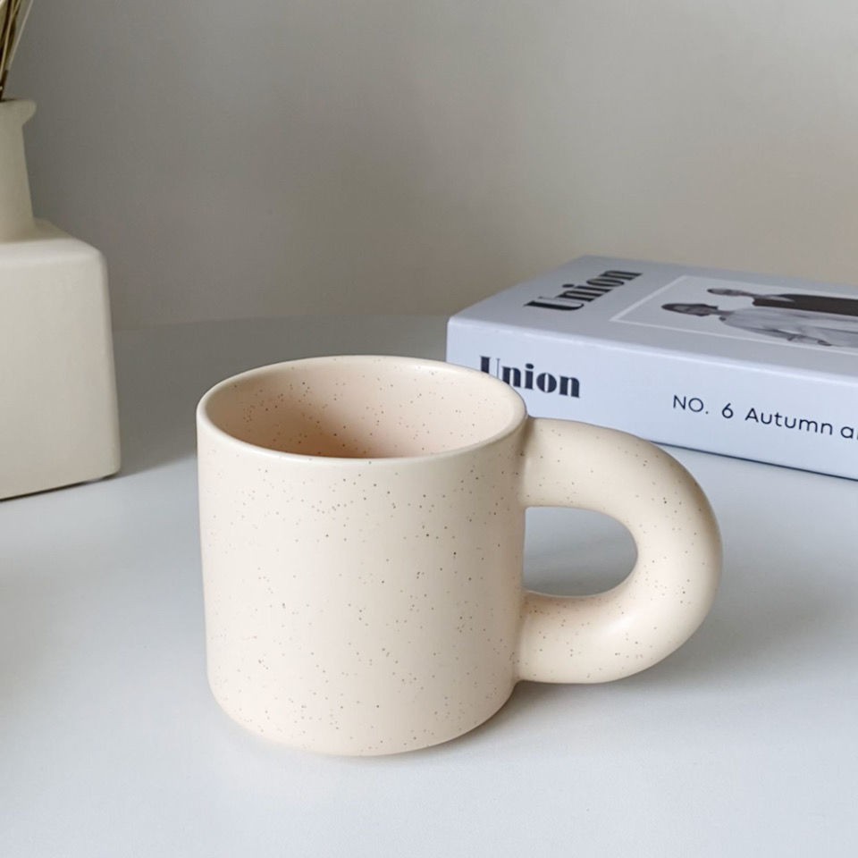 Mio sauce ins wind fat handle ceramic coffee cup Nordic minimalist ...
