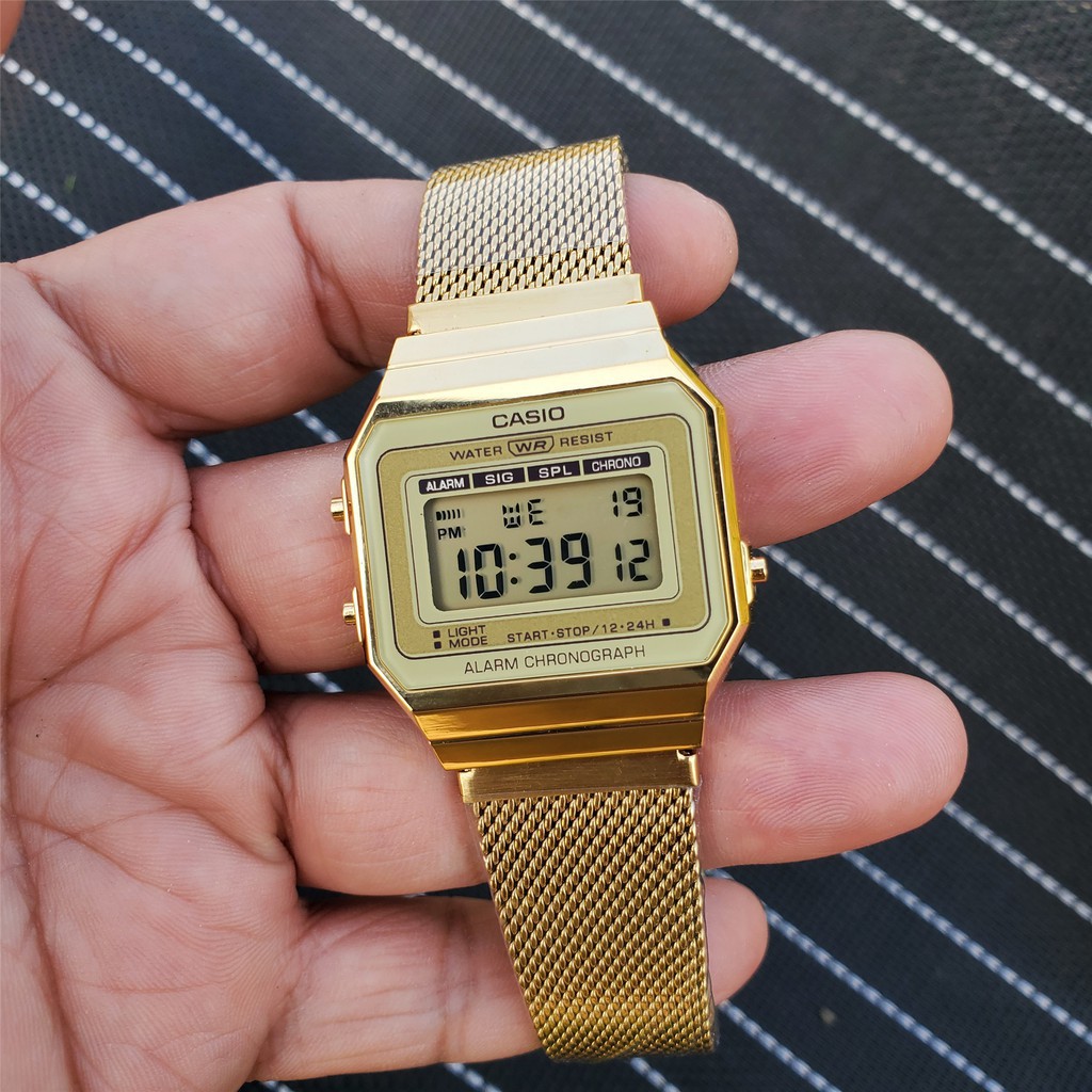 One year warranty CASIO Casio classic retro LED lighting waterproof ...