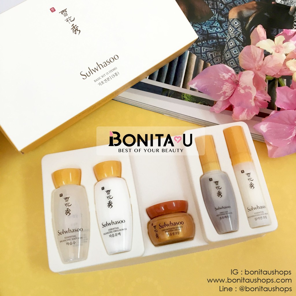 Sulwhasoo Basic Kit (5 items) - bonitaushops - ThaiPick