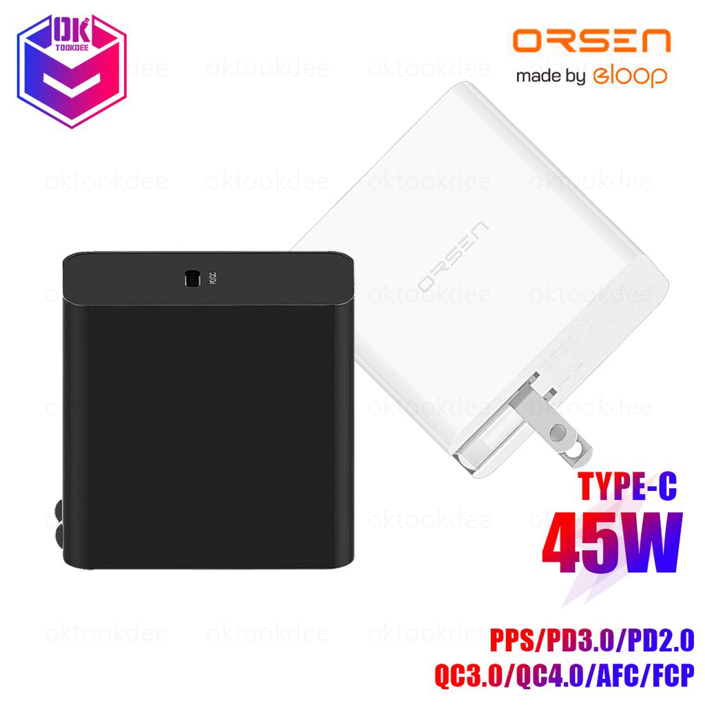 ORSEN Eloop C4 45W ชาร์จเร็ว PPS/PD3.0/QC4+/AFC - 2gby76j4_s - ThaiPick
