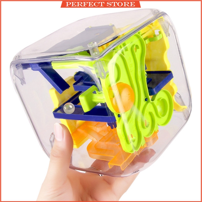 3D Square Shape Maze Ball Educational Puzzle Toy for Kidis Boys Girls ...