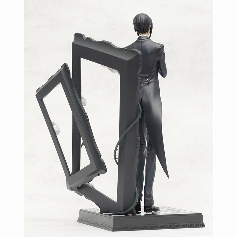 Anime Black Butler Sebastian Michaelis Action Figure Housekeeper Book ...