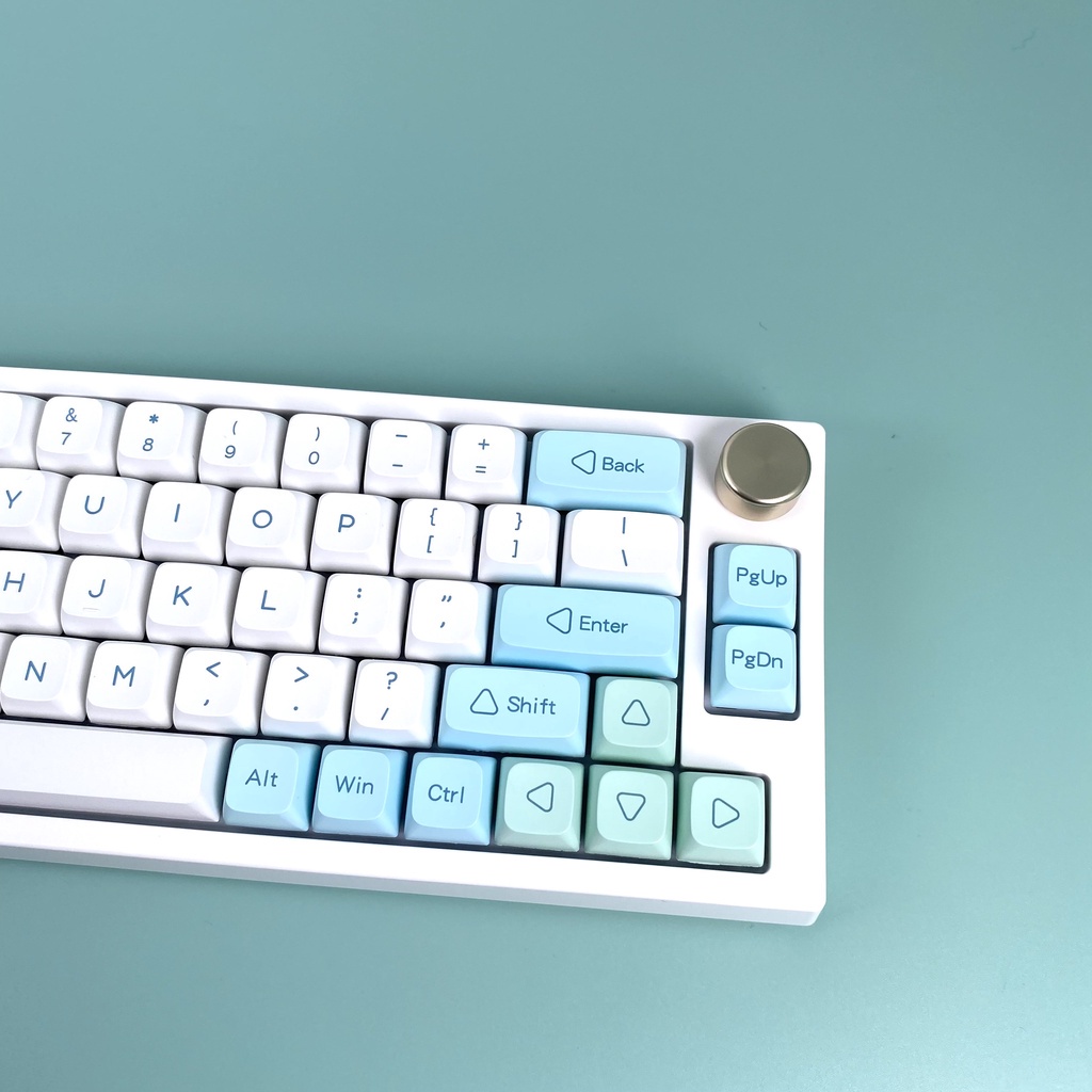 Ice mint Keycap XDA Profile 132keys PBT Sublimation Support ...
