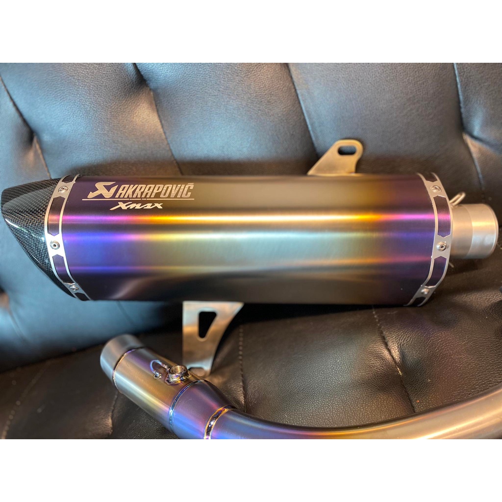 ท่อxmax pr2 ท่ออาคาฟลูไทเทเนียมทั้งใบ สำหรับxmax 300 - gforceracing ...