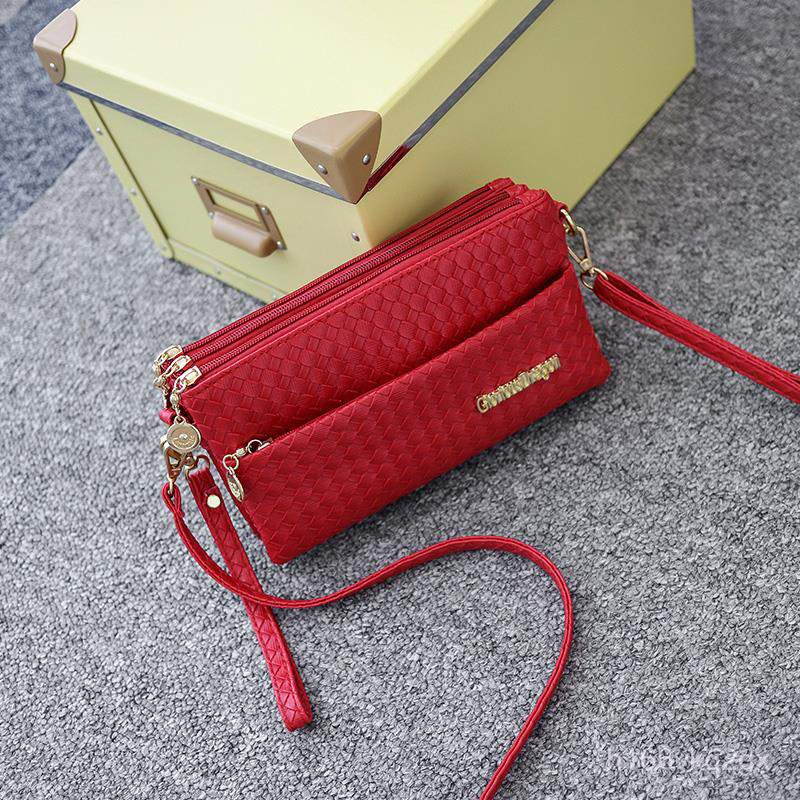 เกาหลีหลายชั้นนางสาวถุงเล็กทำธุรกิจครั้งก่อนกระเป๋าสตางค์ไหล่กระเป๋า ...