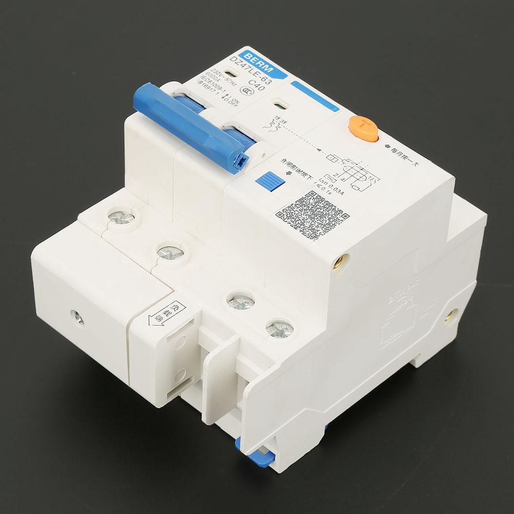 DZ47LE-63 2P+2 40A Residual Circuit Circuit Breaker Over Current Leakage Protection - xguli.th ...