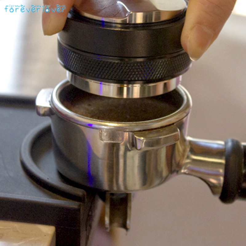 58mm Coffee Distributor Distribution Double Head Anti-slip Adjustable ...