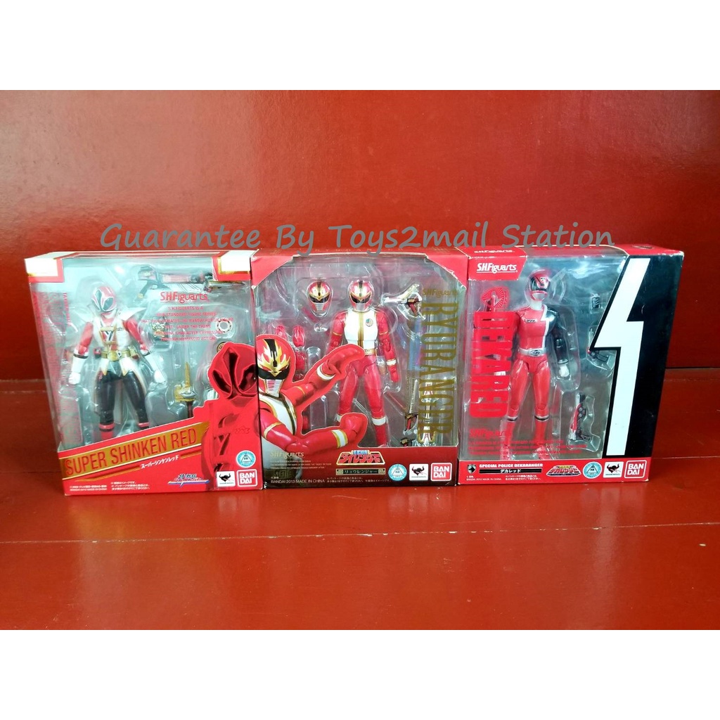 เหมา หรือ แยก RARE BANDAI S.H.Figuarts SHF SENTAI RED RANGER JP HK ของ ...