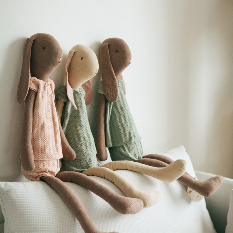 w70cm Large Rabbit Cotton Toy Cute Baby Company Toys Cuddly Doll for ...