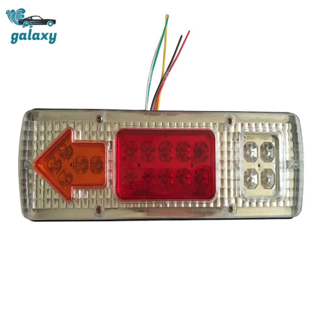LED Tail Rear Waterproof Light Stop Reverse Brake Signal Light Turn ...