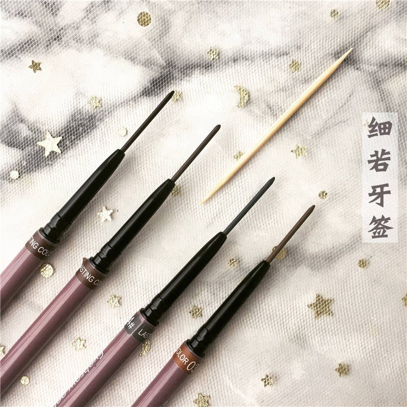 ดินสอเขียนค้วิ ดินสอเขียนคิ้ว NOVO ultra-fine fine core หัวปรับพิเศษ ...