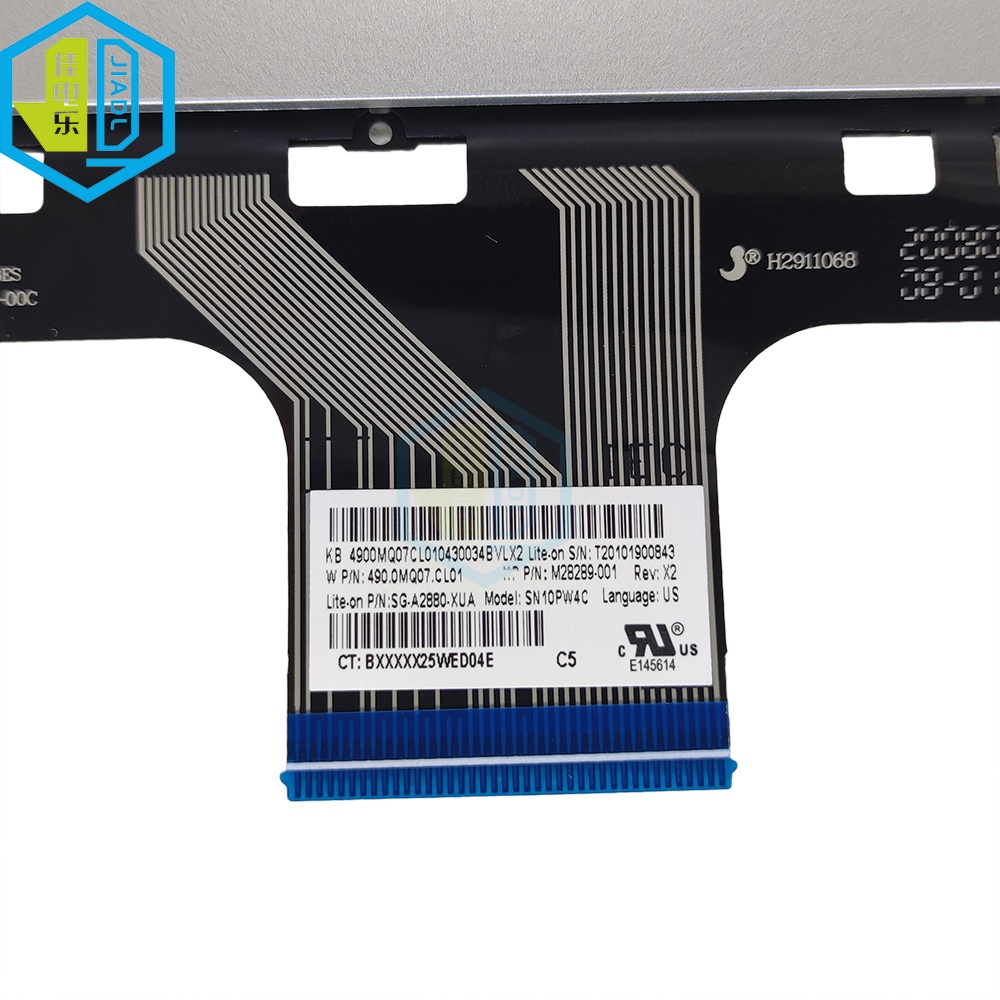 แป้นพิมพ์คอมพิวเตอร์ Us English Laptop Backlit Keyboard For Hp Pavilion ...