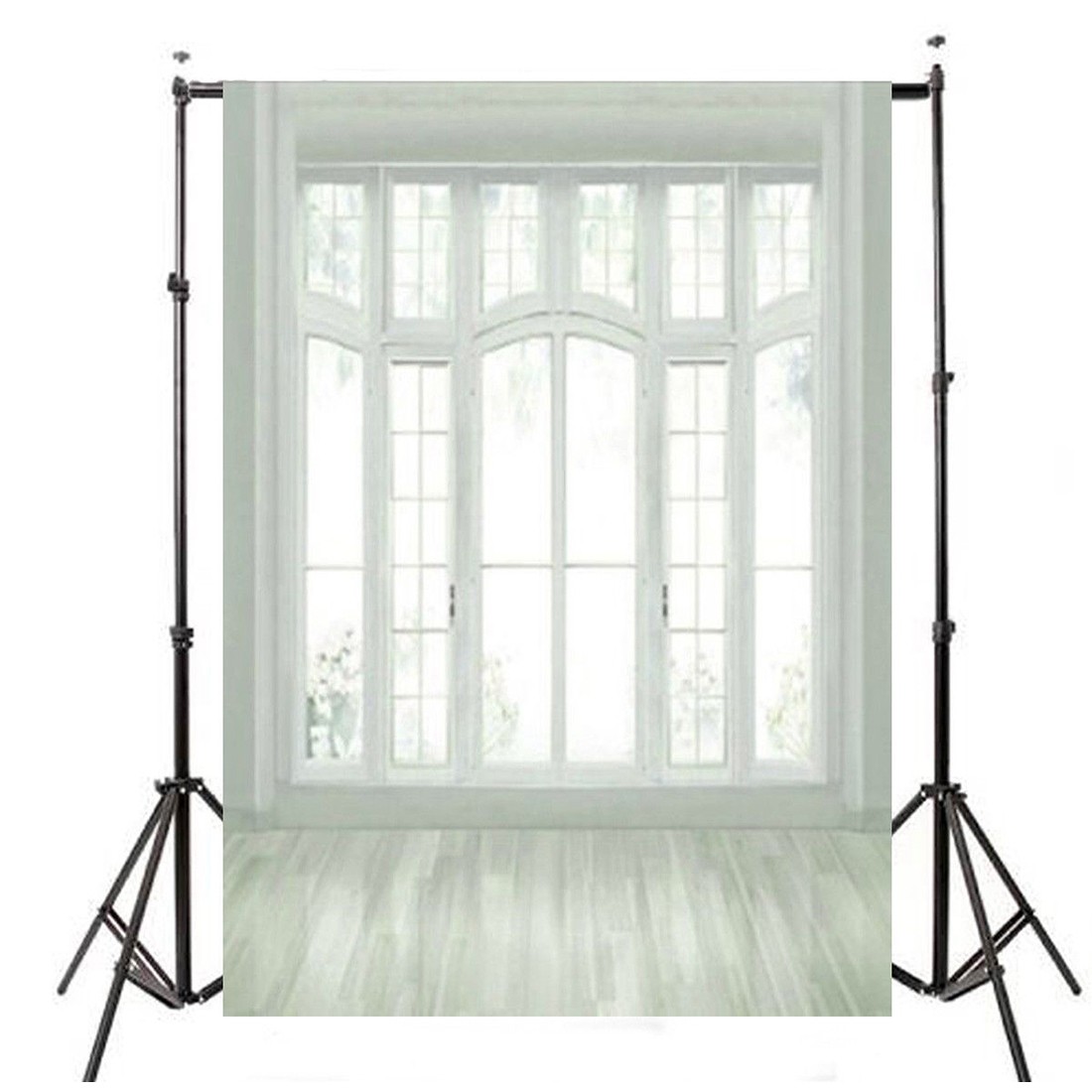3x5FT European Window Floor White Art Photography Backdrop Studio ...