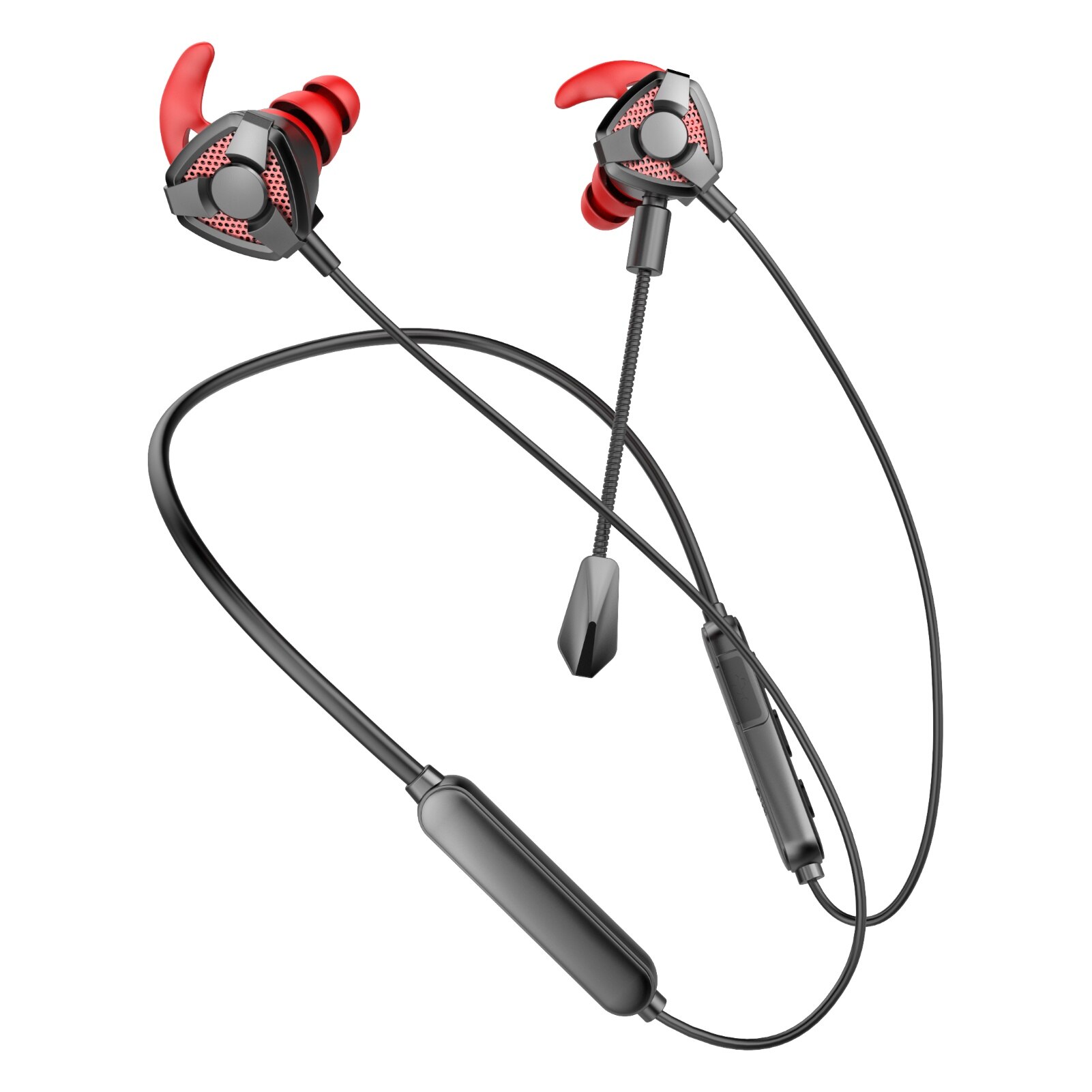 BT66 wireless Bluetooth 5.0 CVC8.0 Active Noise Reduction IC Gaming ...