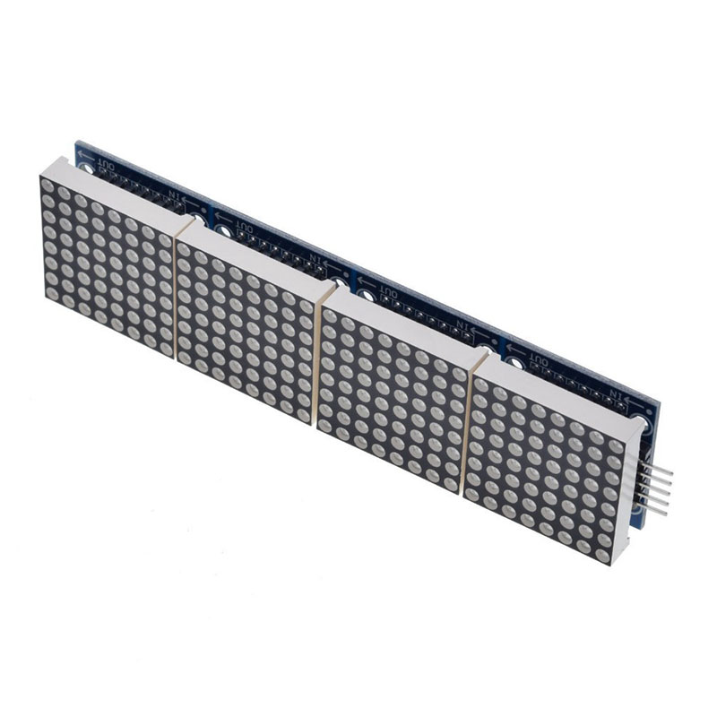 Max7219 Dot Matrix Module 4 In 1 Dot Matrix In One Display Module MCU ...