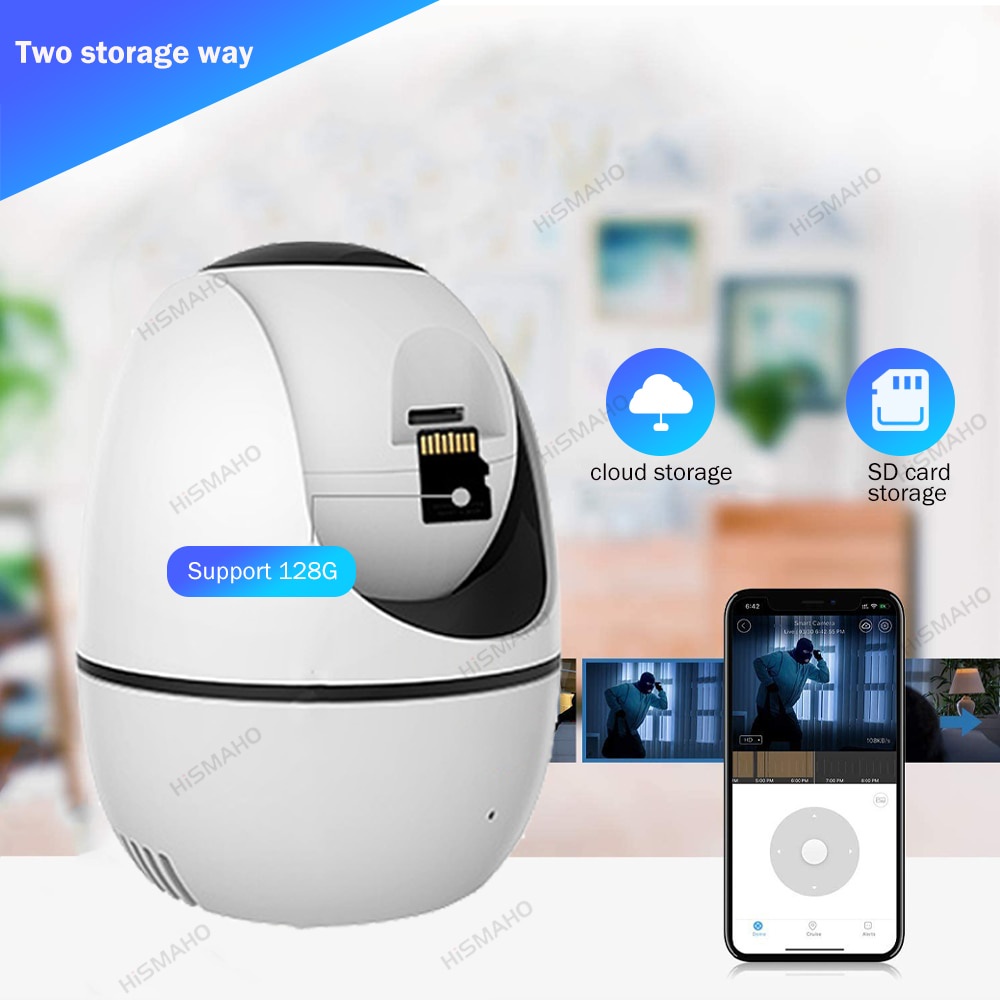 Ip Camera 5g Wifi 1080p Indoor Cctv Security Camera Video Surveillance