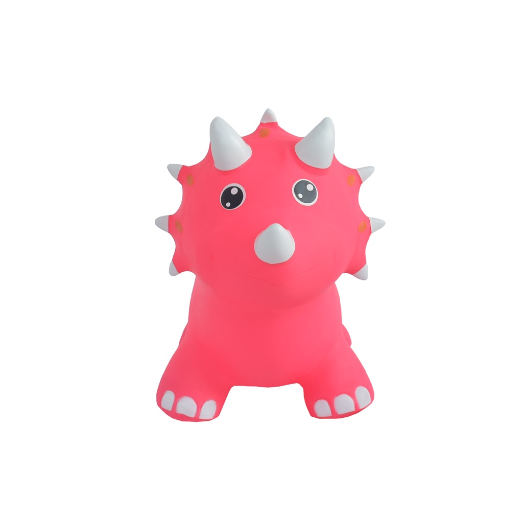 JUMPY Peekaboo จั้มปี้ ตุ๊กตาเด้งดึ๋ง - Pink Triceratops Dinosaur ...