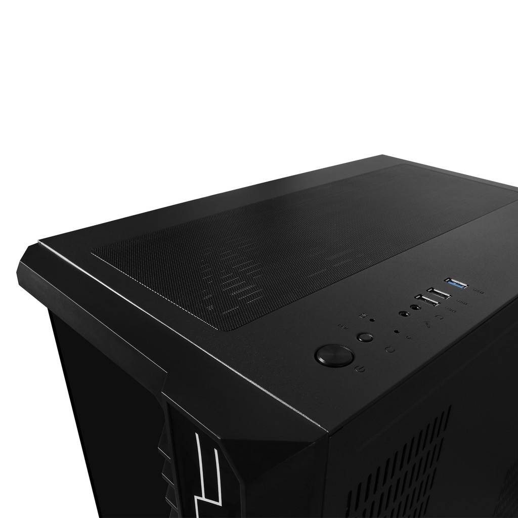 TSUNAMI Protector Vision II ATX Case Diamond ARGB 12CM ARGB Cooling Fan ...