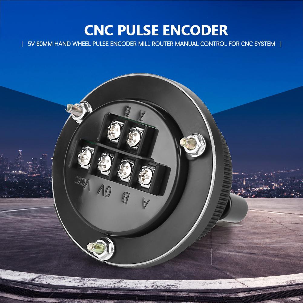 Hand Router Encoder CNC 5V Mill For Wheel Manual 60MM System Pulse ...