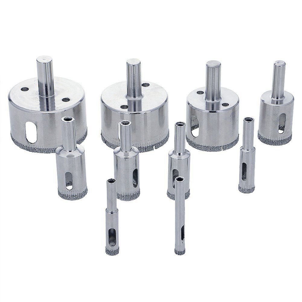Diamond Drill Bits - Glass and Tile Hollow Core Drill Bits Extractor ...