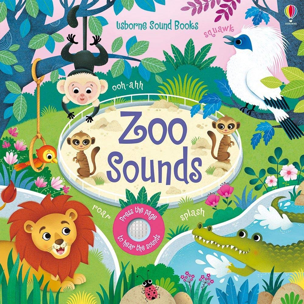 หนังสือนิทานภาษาอังกฤษ Zoo Sounds Board book [Sound book] | Shopee Thailand