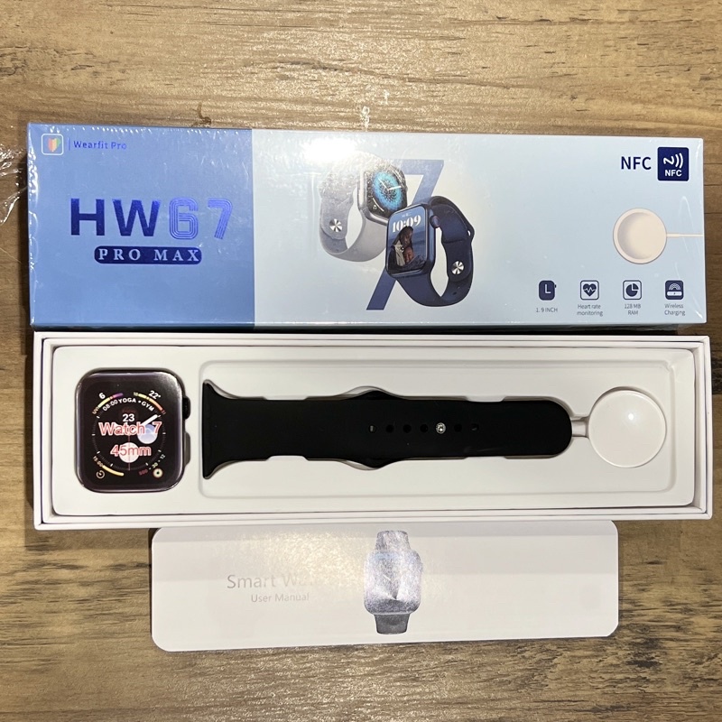 Smart Watch HW67 Promax ใหม่ล่าสุดปี 2022 หน้าจอ Full HD เมนูไทย ...