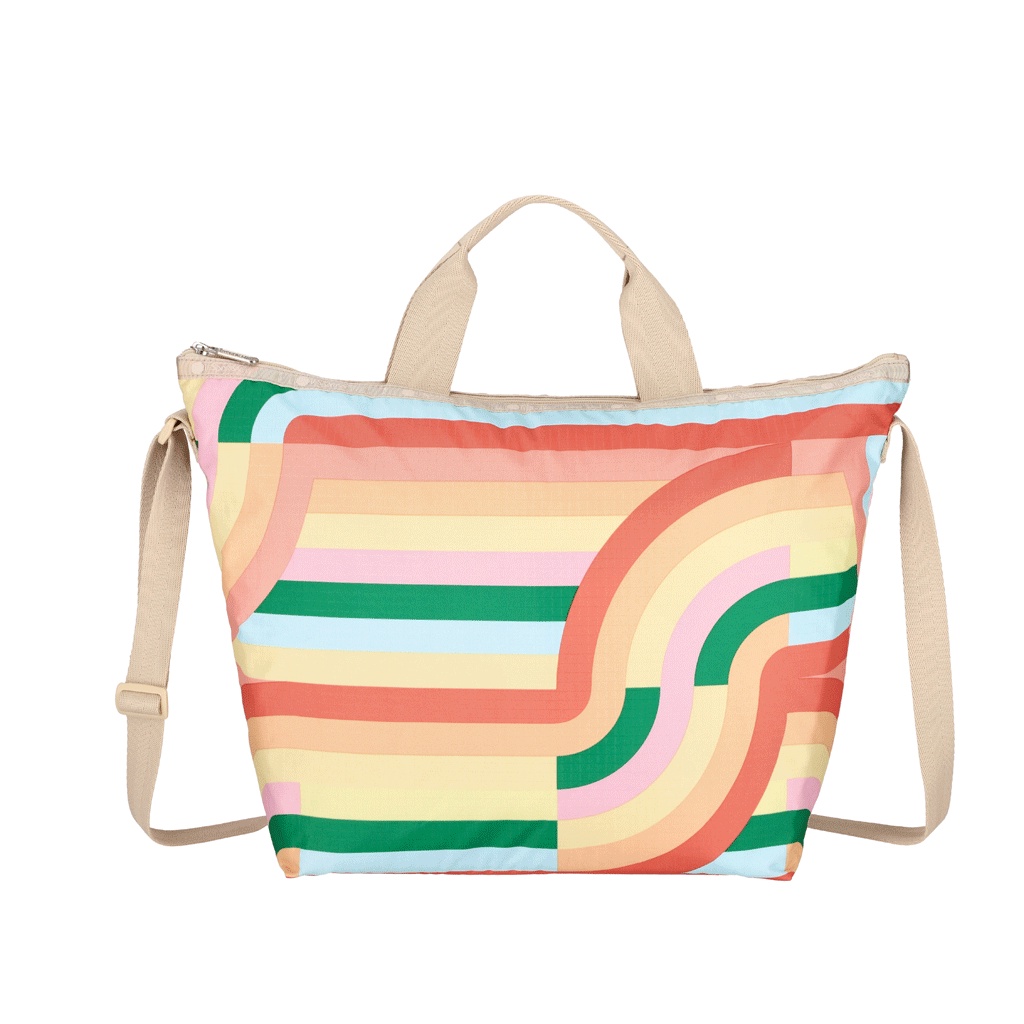 Lesportsac Deluxe Easy Carry Tote Crossbody Bag กระเป๋าโท๊ส Style 4360 ...