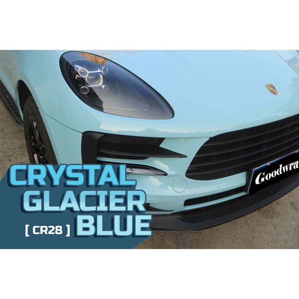 Colorflash Wrap film สีฟ้า ฟิล์มเปลี่ยนสีรถ สีรถยนต์ มอเตอร์ไซค์ ฟิล์มกันรอย กัน UV ฟิล์มติดรถ ...