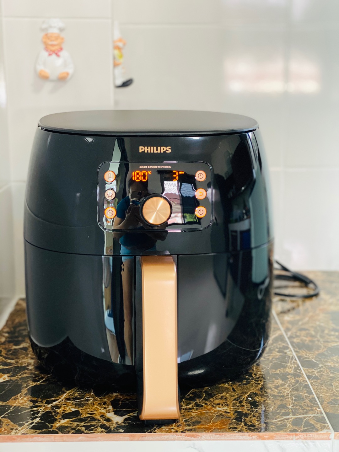 PHILIPS หม้อทอดไร้น้ำมัน XXL รุ่น hd9860/91 ai ฟิลิปส์ air fryer 9860 ...